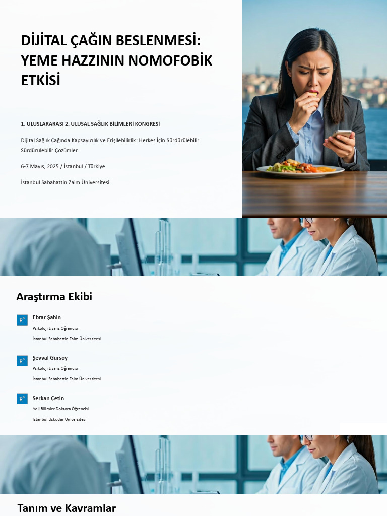 Dijital Cagin Beslenmesi Yeme Hazzinin Nomofobik Etkisi | PDF