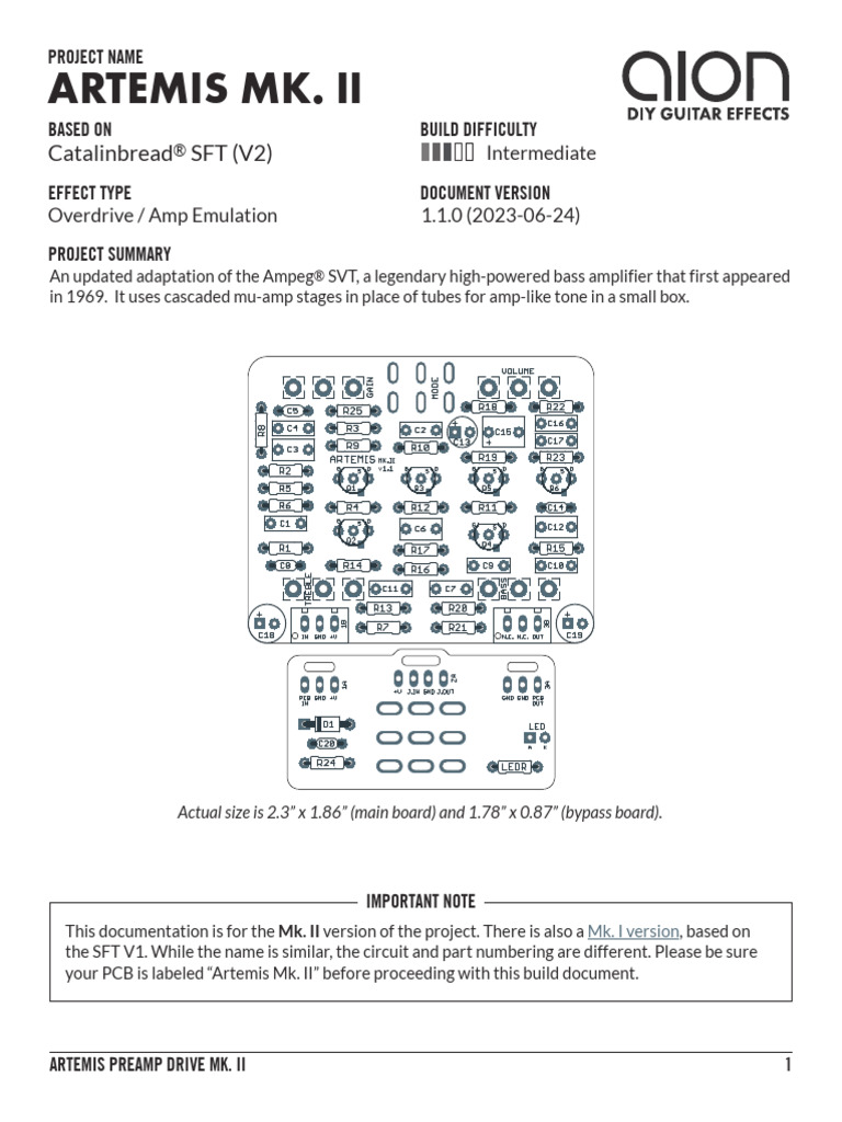 Artemis Mkii Documentation | PDF | Manufactured Goods | Electronics