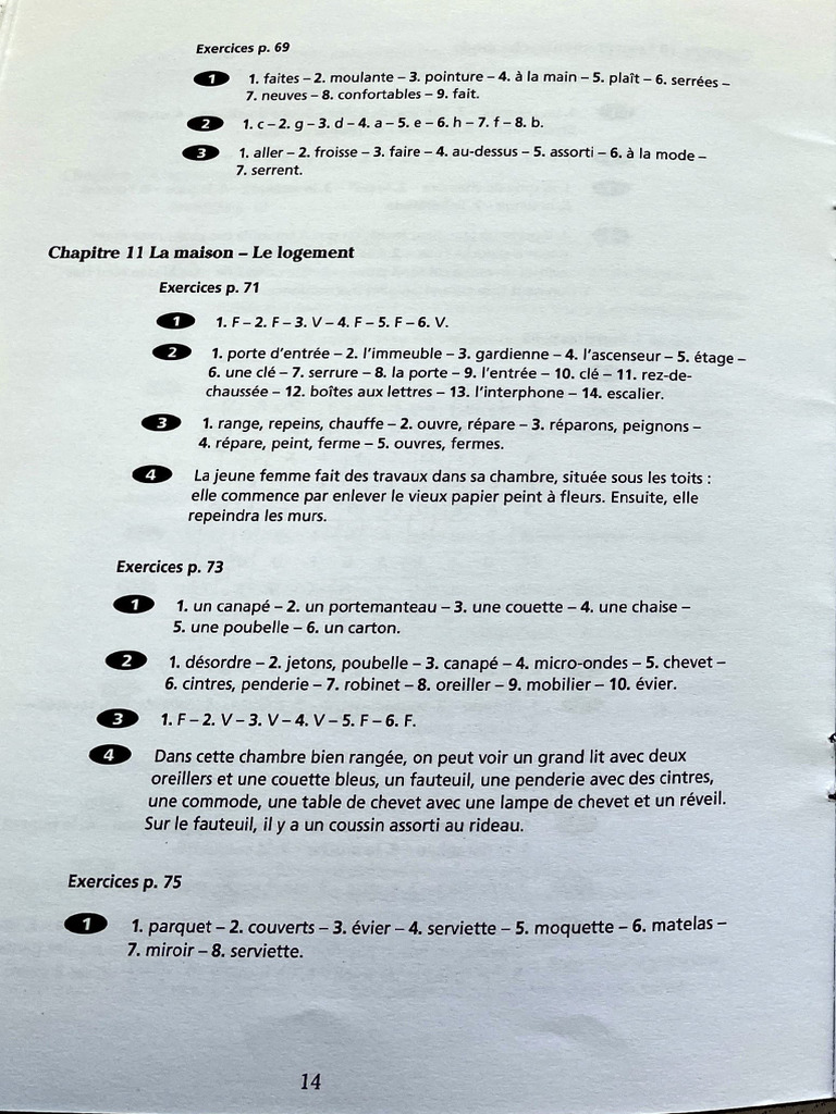 Vocabulaire Progressif Du Français A2-B1 | PDF
