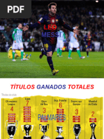 Lionel Messi Actividades | PDF
