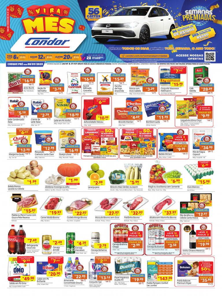 Panfleto de Ofertas Supermercado VIRA-MES - 28-07-a-31-07-2025-PR | PDF ...