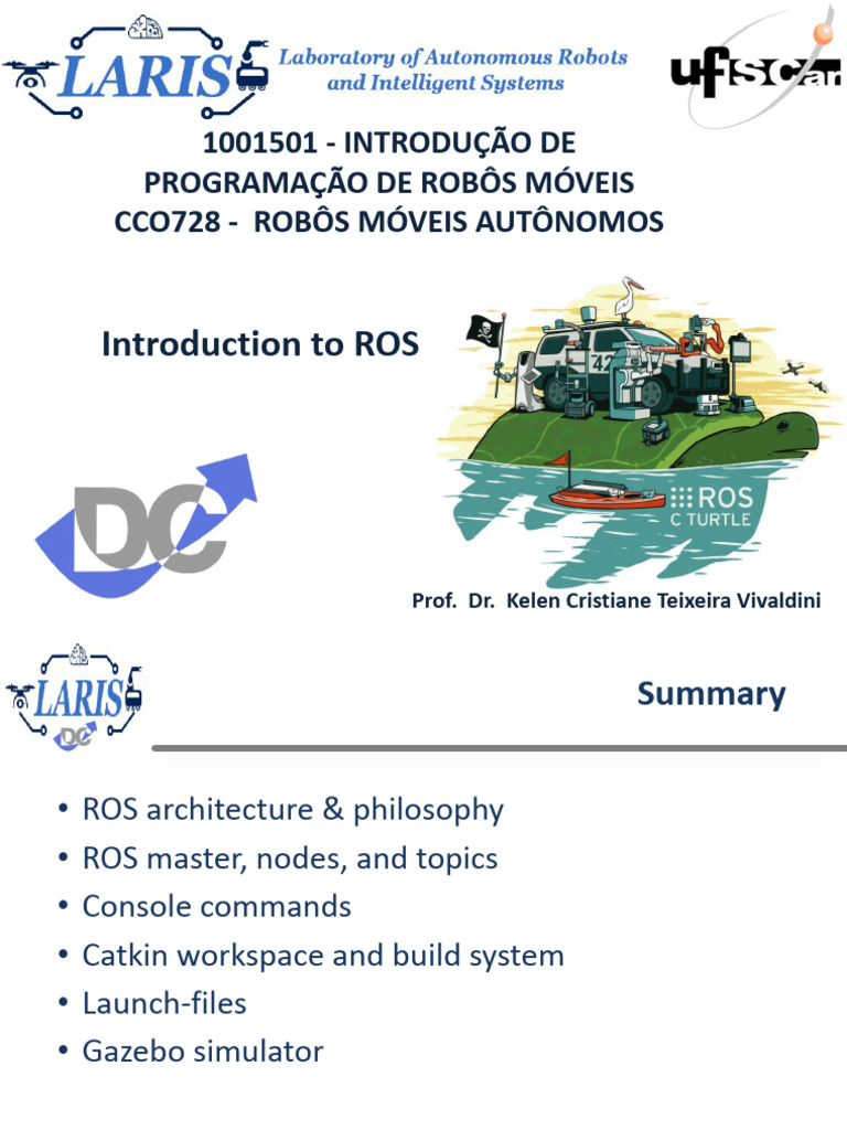 Aula 02 - ROS | PDF | Computer Engineering | Computer Science