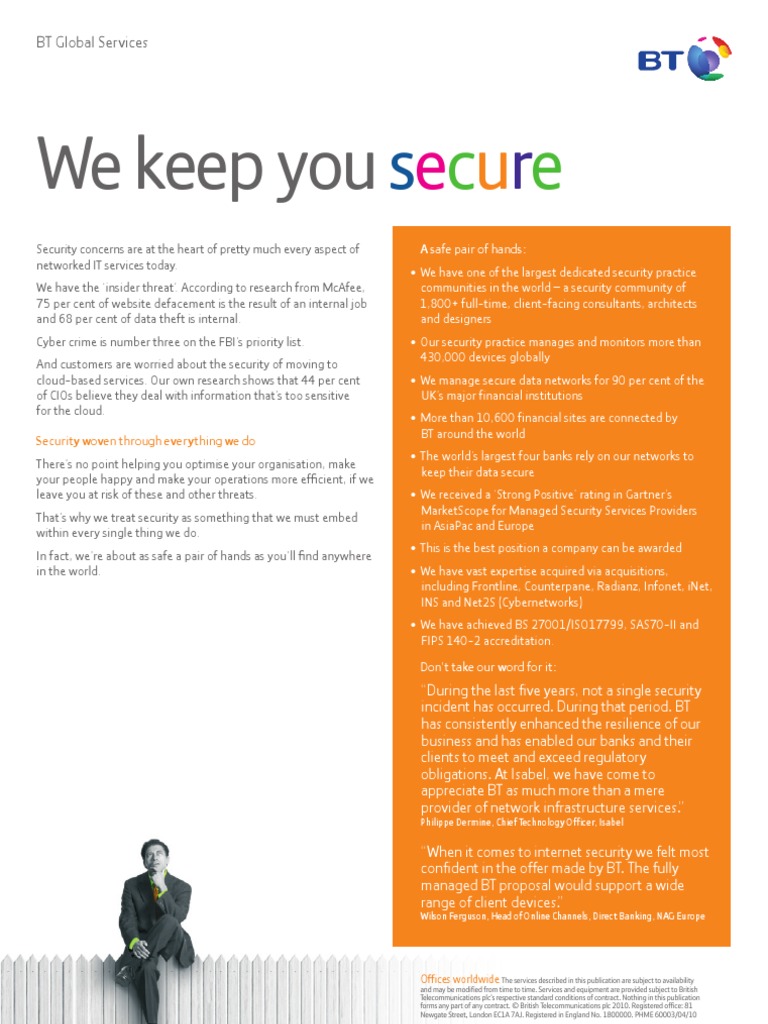 Network-Security-We Keep You Secure | PDF | Computer Security | Security