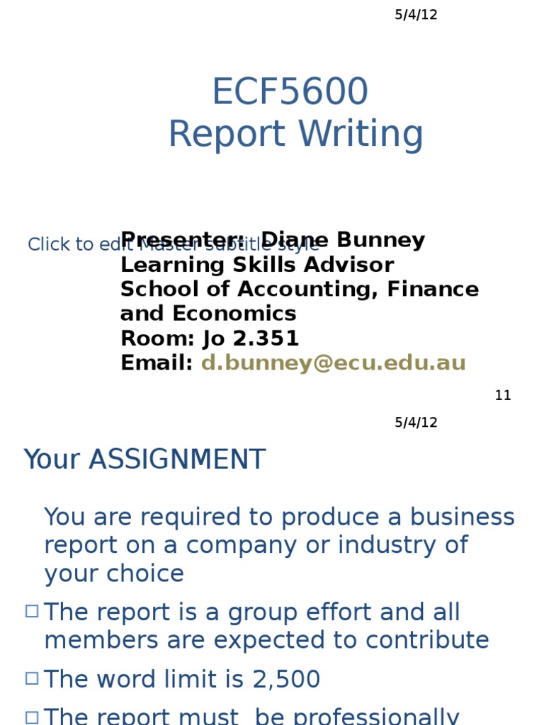 Report Writing | PDF | Argument | Paragraph