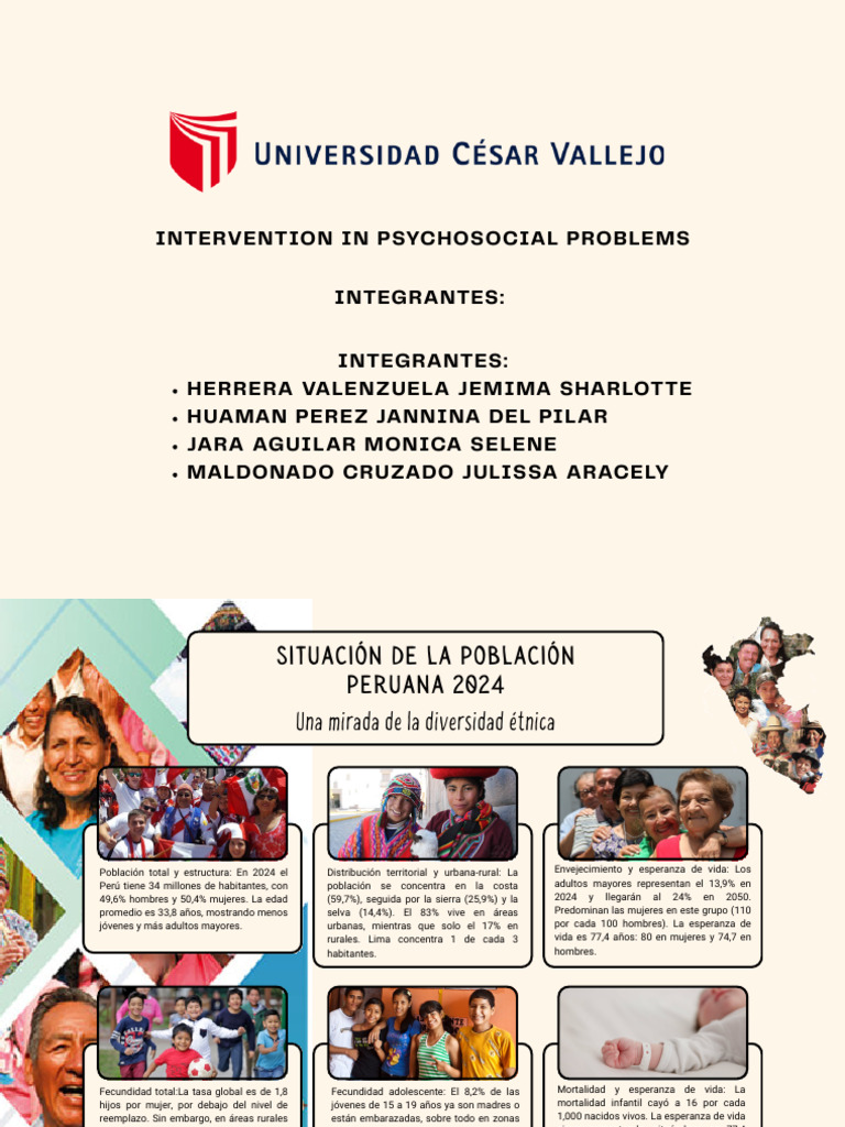 Población peruana y demografía 2025 | PDF | Perú | América del Sur