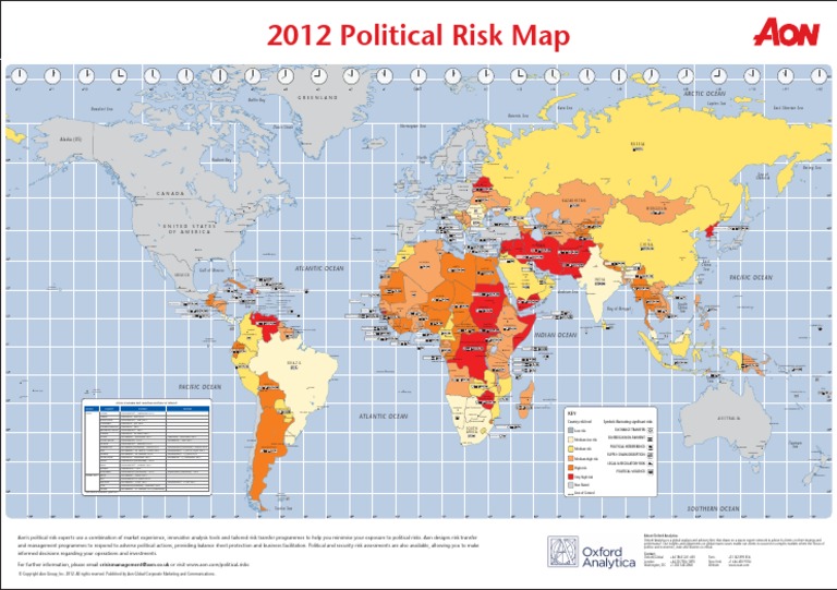 2012 Political Risk Map | PDF