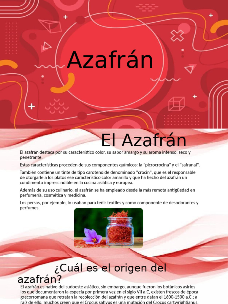 Azafrán | PDF