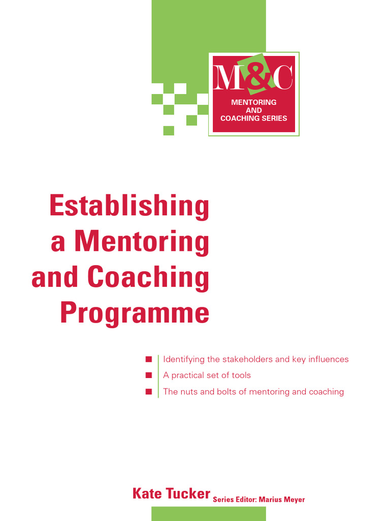 Kate Tucker - Establishing A Mentoring and Coaching Programme (2007, Knowres Publishing ...