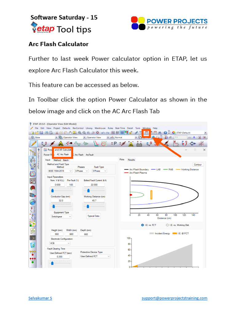 Arc Flash Calculator-1 | PDF