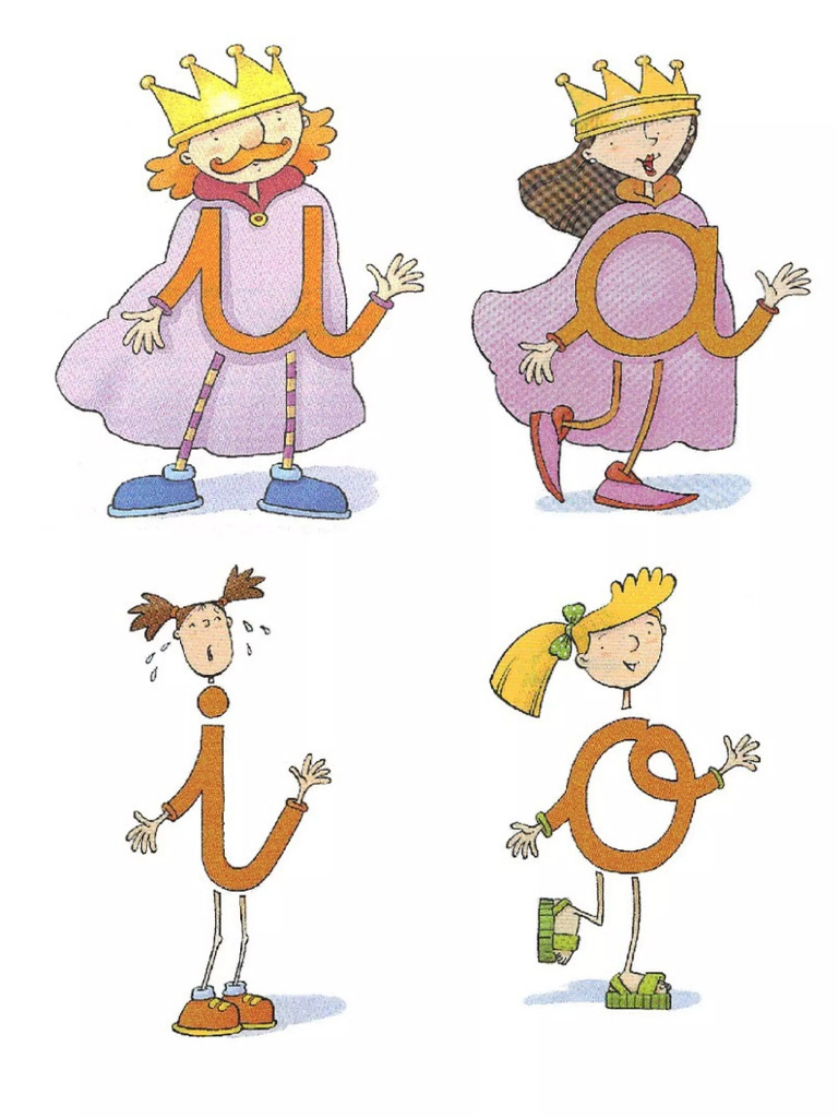 Personajes Letrilandia | PDF