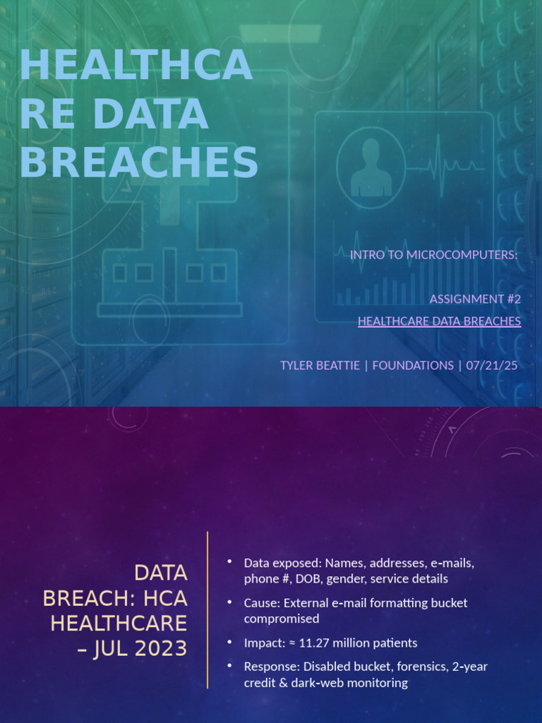 Healthcare Data Breaches | PDF | Health Insurance Portability And ...