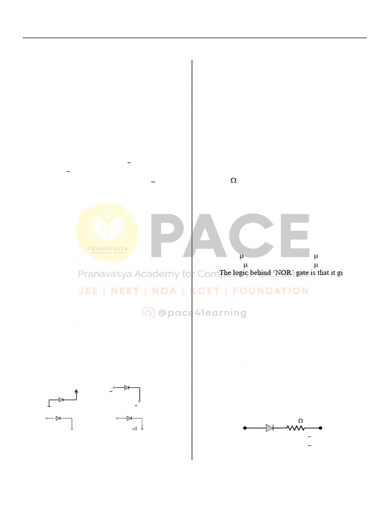 ClassroomDiscussions Questions Electronic Devices | PDF | P–N Junction | Amplifier