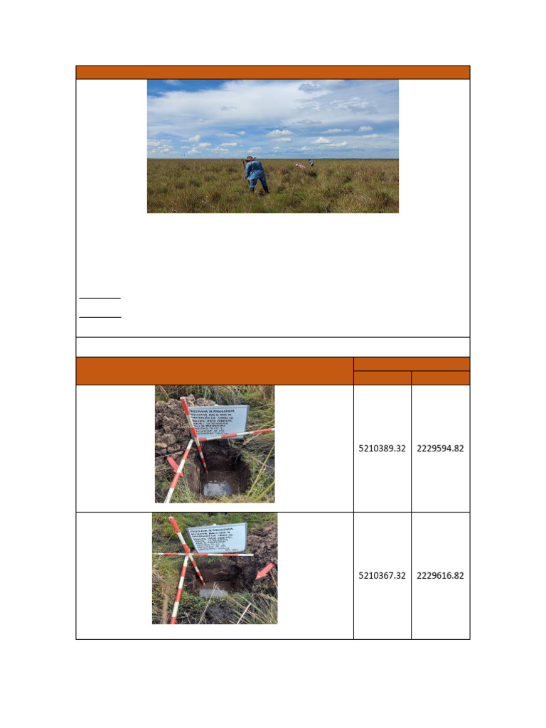 ANEXO 3. Fichas Actividades Arqueológicas - Unidades de Observación - UO | PDF