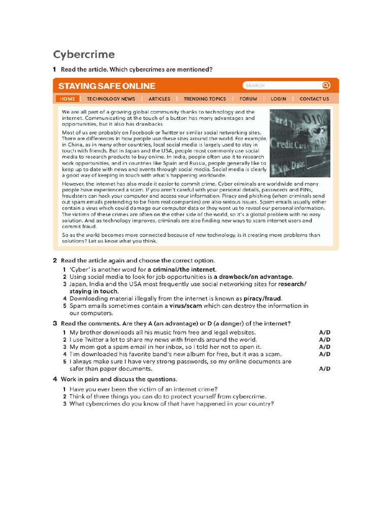Cyber Crime | PDF