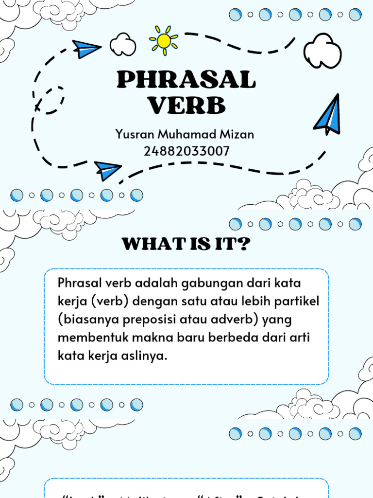 Phrasal Verb | PDF