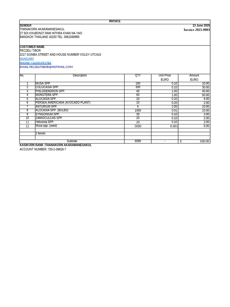 Invoice 2025-0003 | PDF