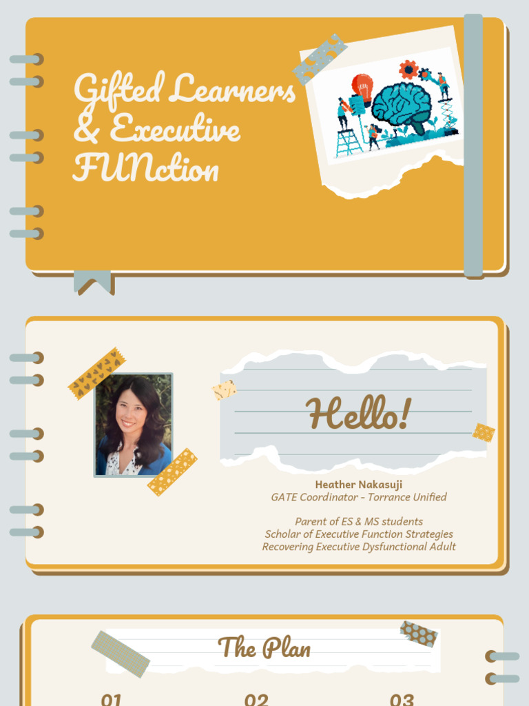Gifted Learners & Executive FUNction | PDF | Executive Functions ...