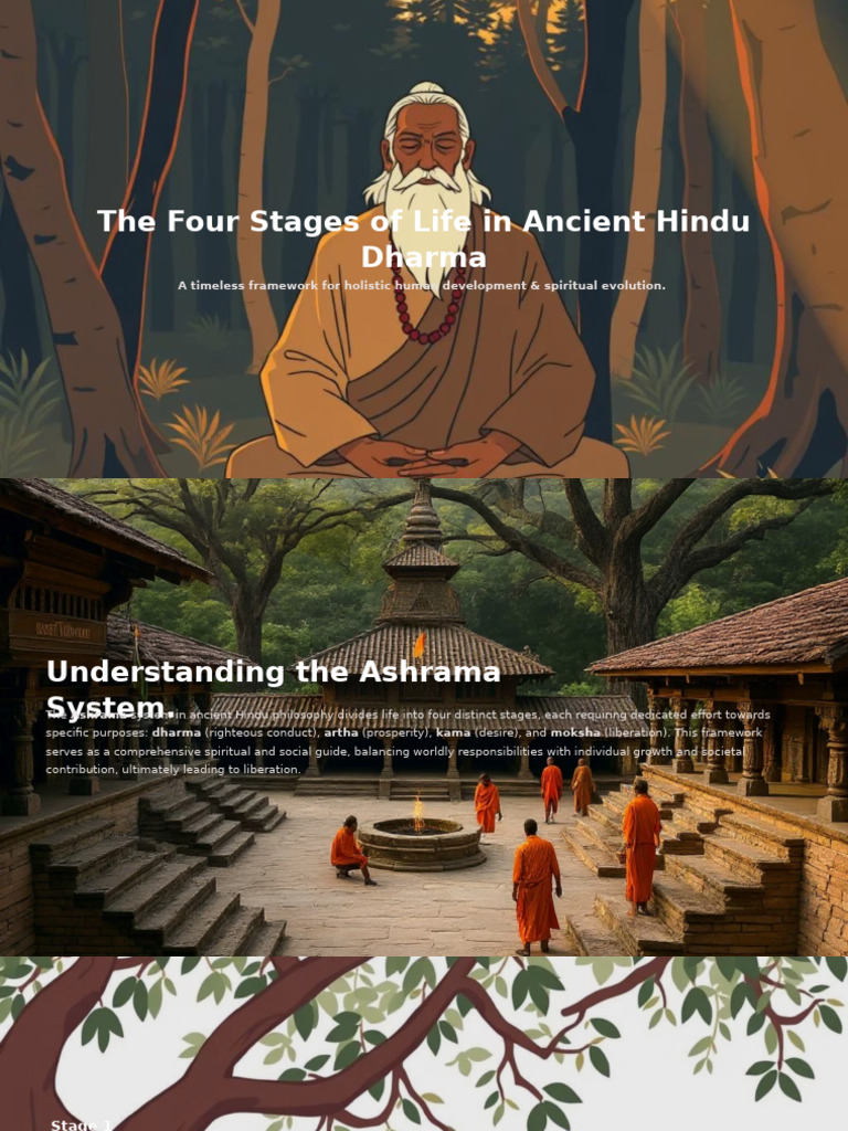 The Four Stages of Life in Ancient Hindu Dharma - PPTX 20250821 230733 ...