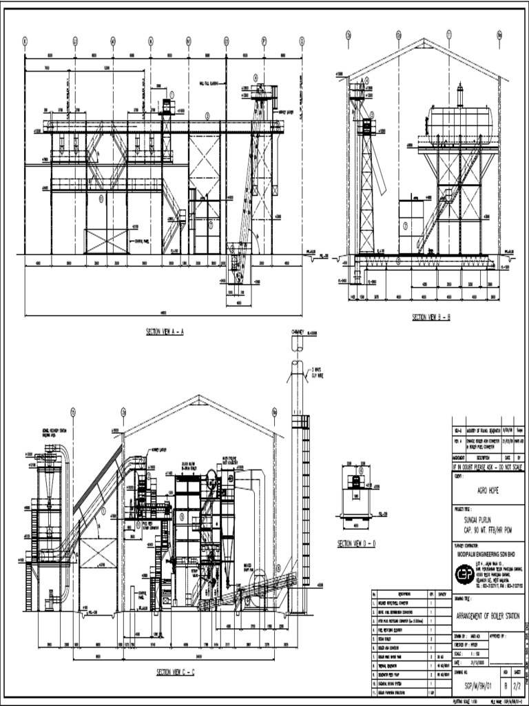 BH 01b Model - Arrangement Boiler Station | PDF