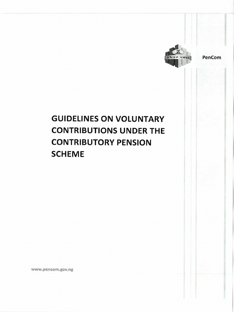 Guidelines On Voluntary Contributions Under Cps - PDF - 0001 | PDF