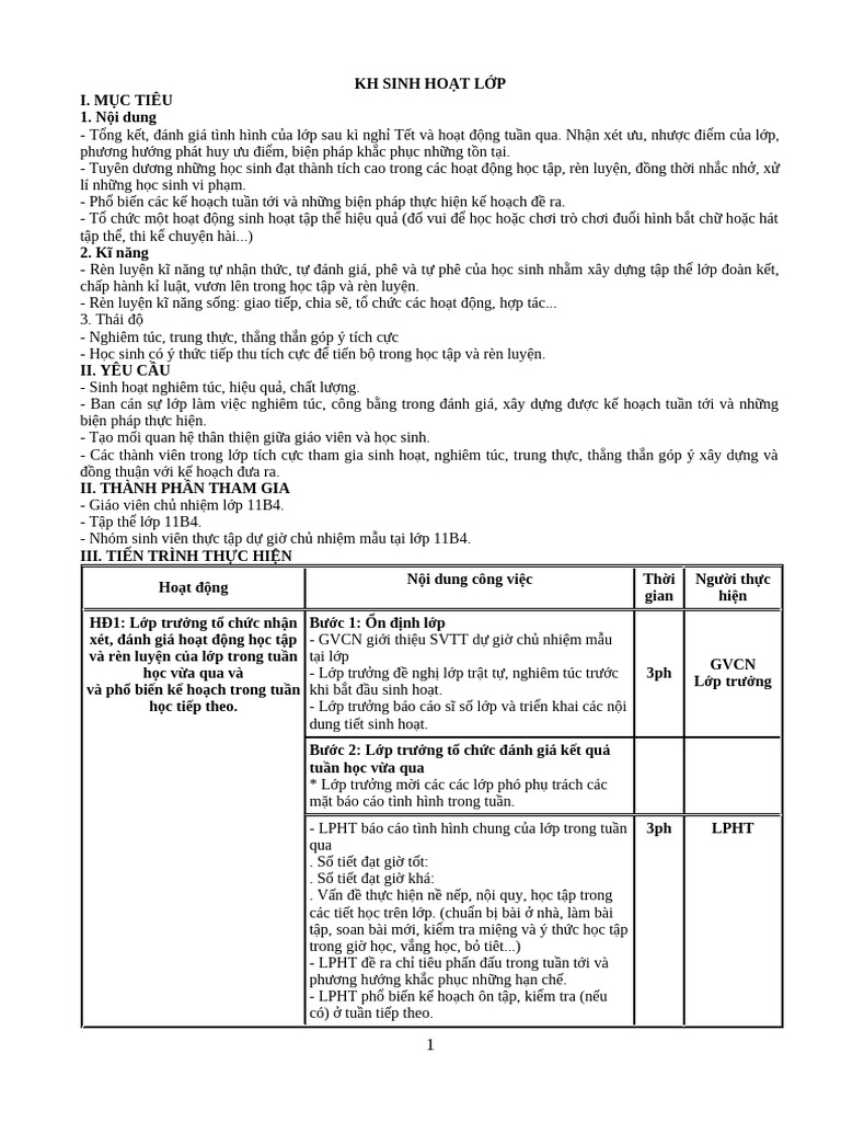 KH Sinh Ho T L P | PDF