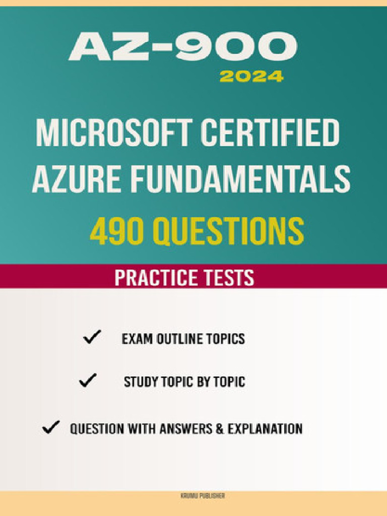 AZ-900 Microsoft Azure Fundamentals: Exam Prep Question Bank | PDF