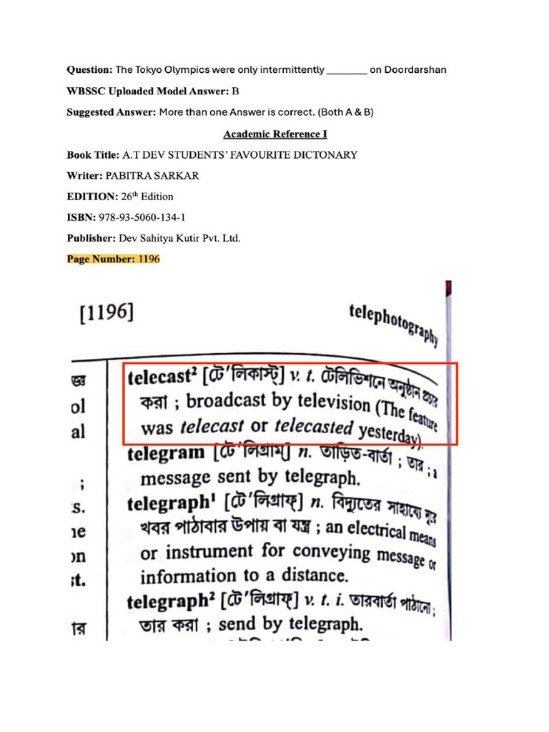 Telecasted Proof | PDF