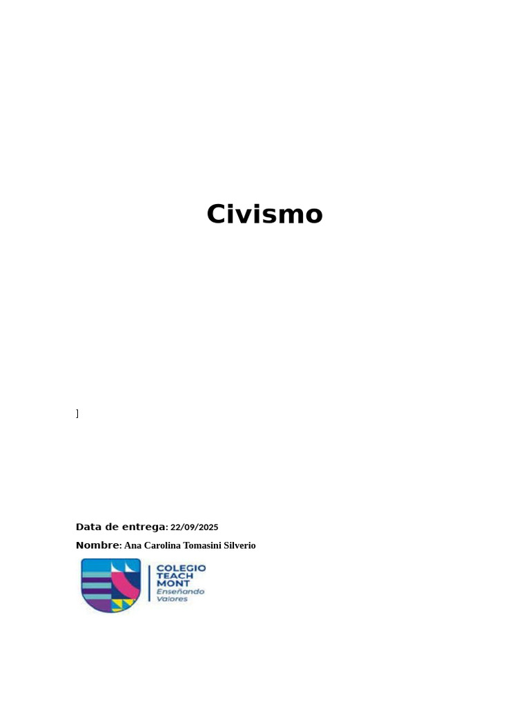 Civismo: Clave para la Convivencia Social | PDF | Institución | Democracia