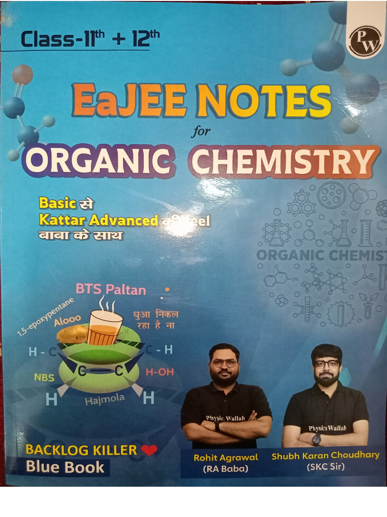 Eajee Notes Organic Chemistry | PDF