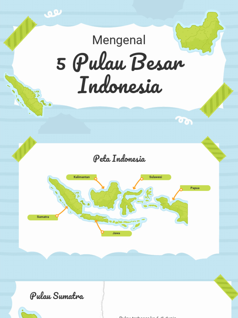 5 Pulau Terbesar di Indonesia | PDF