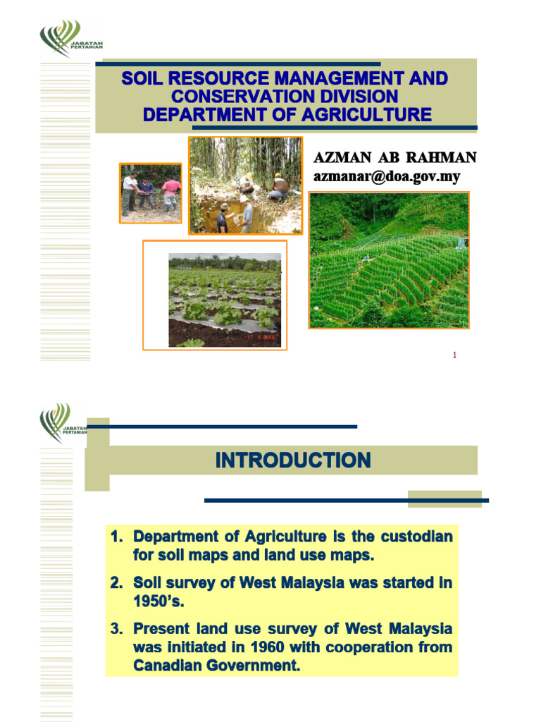 Soil Resource Management in Malaysia | PDF | Soil | Agriculture