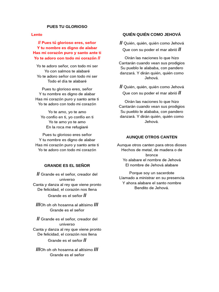 Letras Sábado 20241228 | PDF