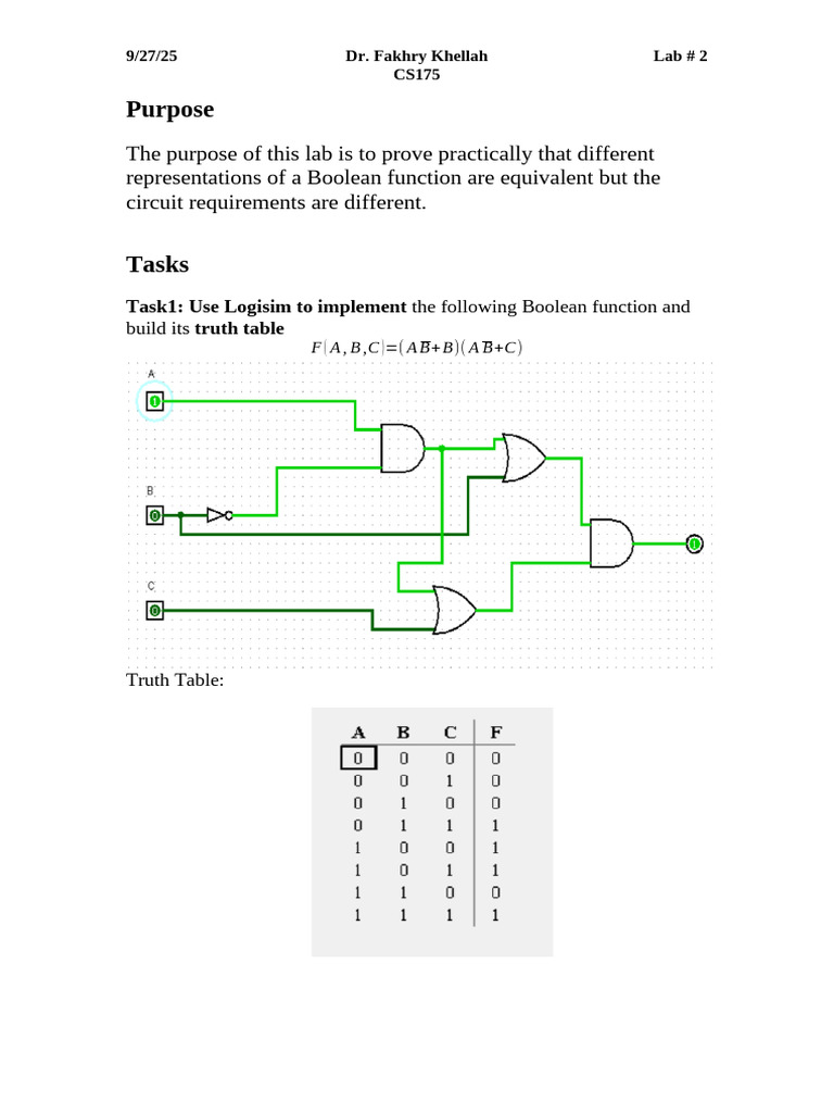 Digital Logic Design | PDF