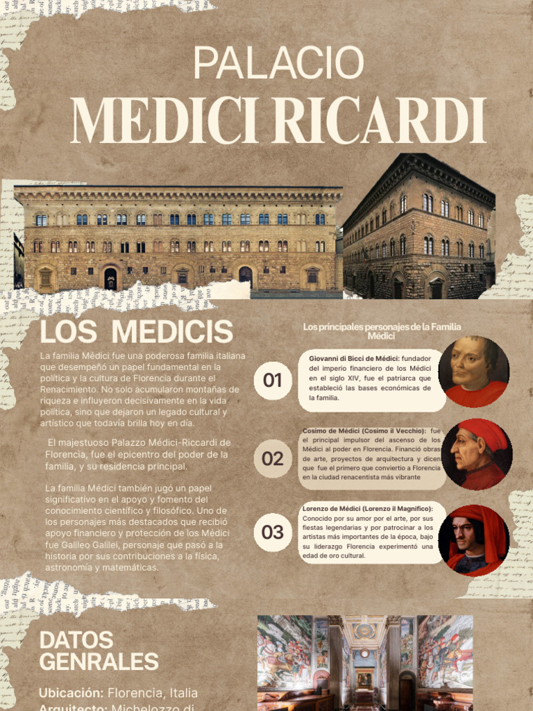 Palacio Medici | PDF | Florencia | Casa de los medici