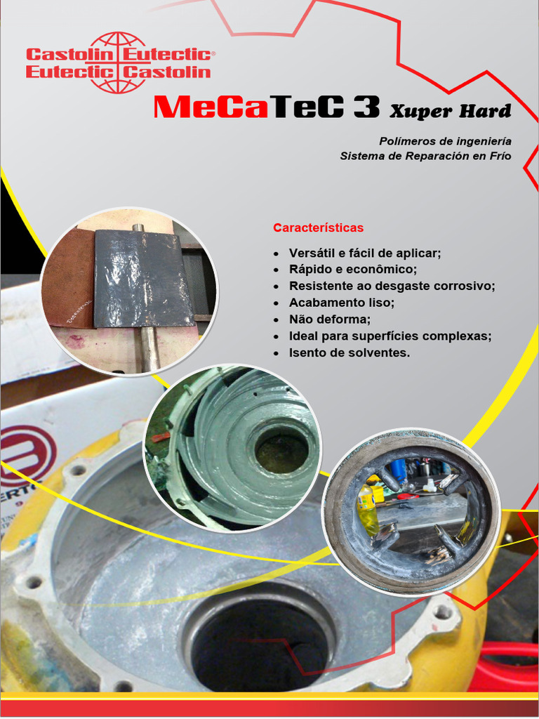 MeCaTeC 3 Xuper Hard: Reparación Eficaz | PDF | Ácido | Sustancias químicas