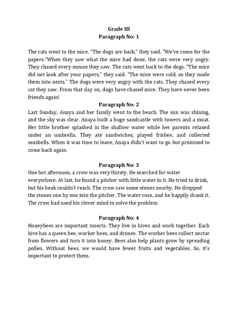 Reading Paragraphs Sep, 2025 | PDF | Bees