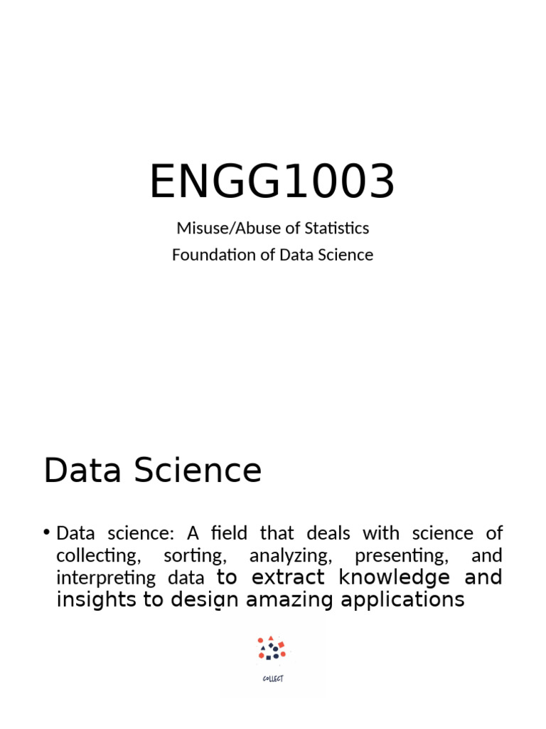 Misuse of Statistics in Data Science | PDF | Comma Separated Values | Data