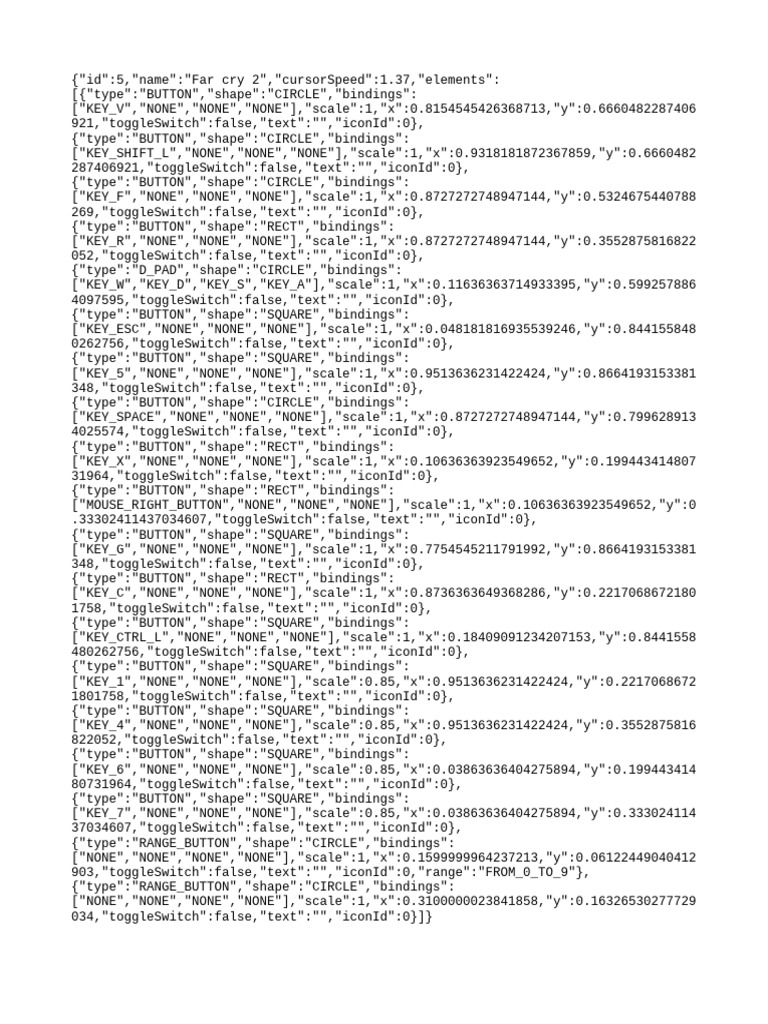 Far Cry 2 Control Bindings Guide | PDF