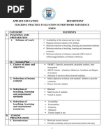 HISD Core Spot Observation Form 25-26 | PDF | Teachers | Learning