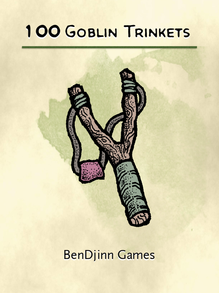100 Goblin Trinkets | PDF | Copyright | License