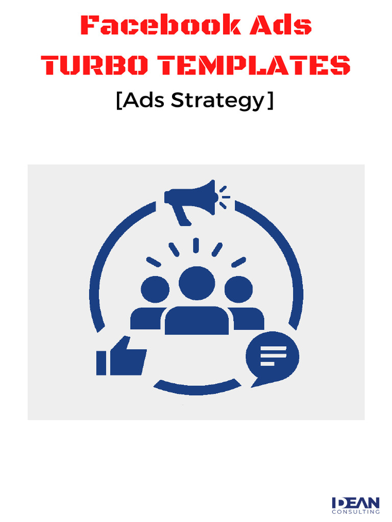 Facebook Ads Turbo Templates Ads Strategy | PDF