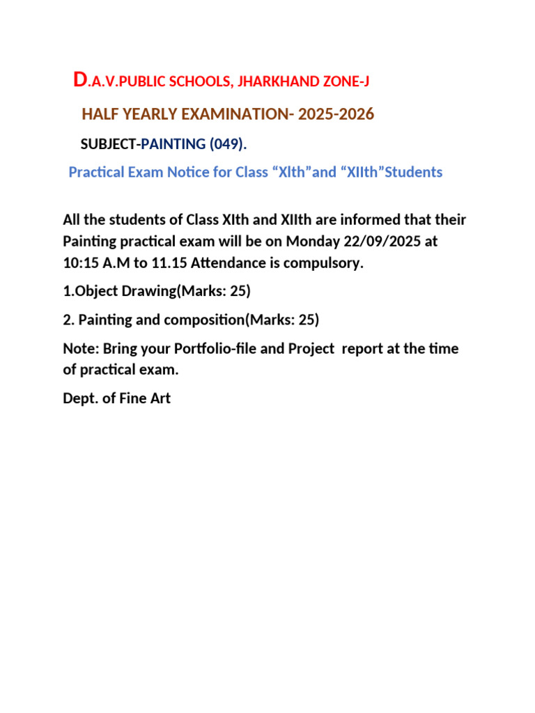 Practical Notice | PDF