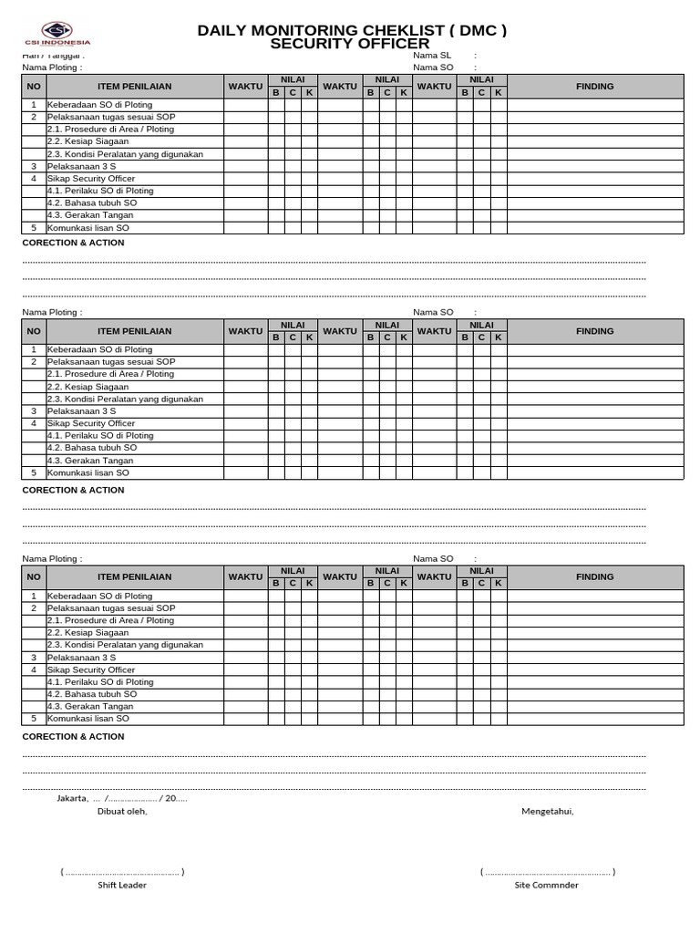 DMC So Gi & Training Matrix-1-1 | PDF