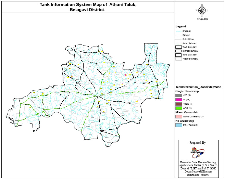 Athni Taluk Map | PDF