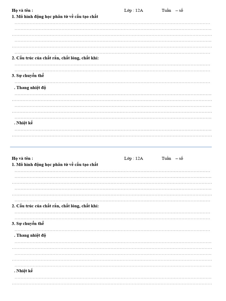 Dò Bài Tuần 08-Số 1 | PDF