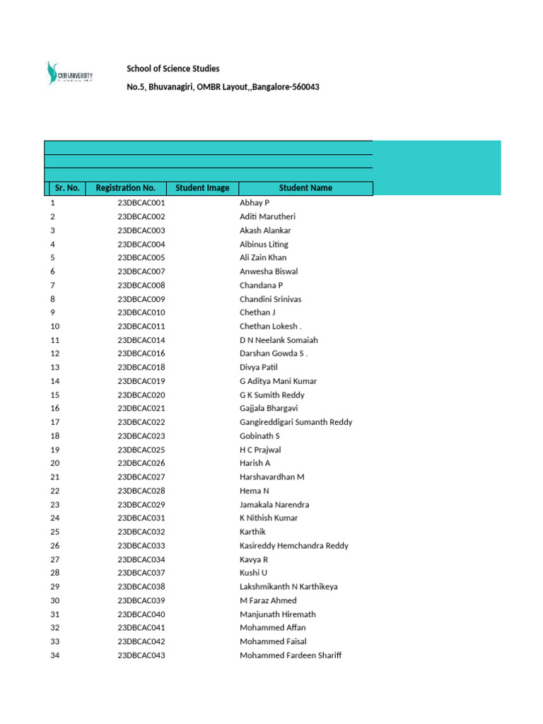 Consolidated Time Table Report | PDF