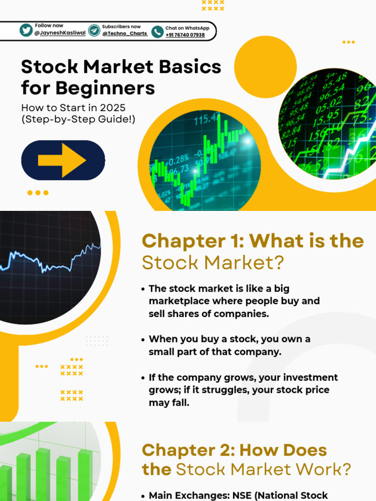 Stock Market Basics for Beginners 2025 | PDF | Investing | Stocks