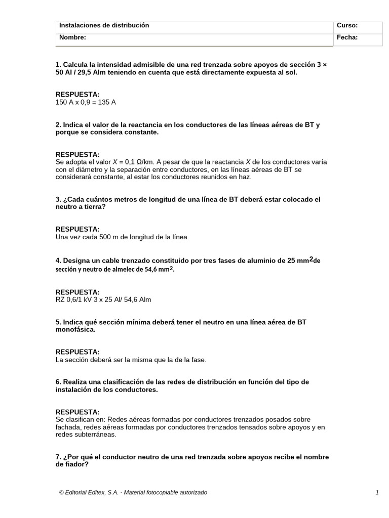 Ejercicios T4 | PDF | Corriente eléctrica | Conductor electrico