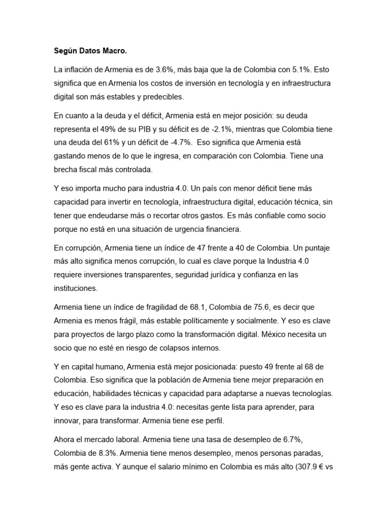 Según Datos Macro | PDF | Colombia | Balance presupuestario del gobierno