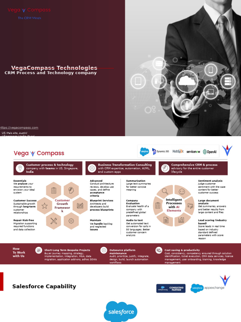 VegaCompass CRM Solutions Overview | PDF | Customer Relationship ...